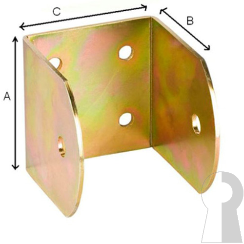 STAFFE PER PERGOLE TRAVI 90x95x100 758AT